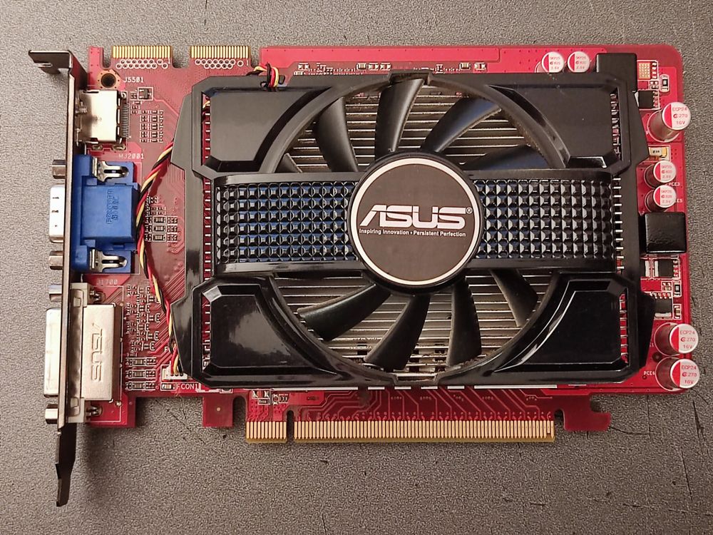 1 GB ASUS ATI Radeon EAH5670/DI/1GD5 Grafikkarte (Gebraucht) in ...