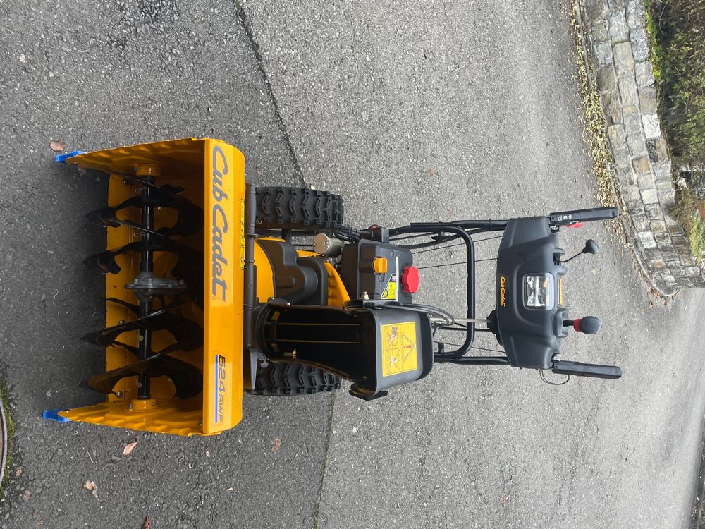 Schneefräse Cub Cadet, einmal gebraucht, Top Zustand! (Neu (gemäss ...