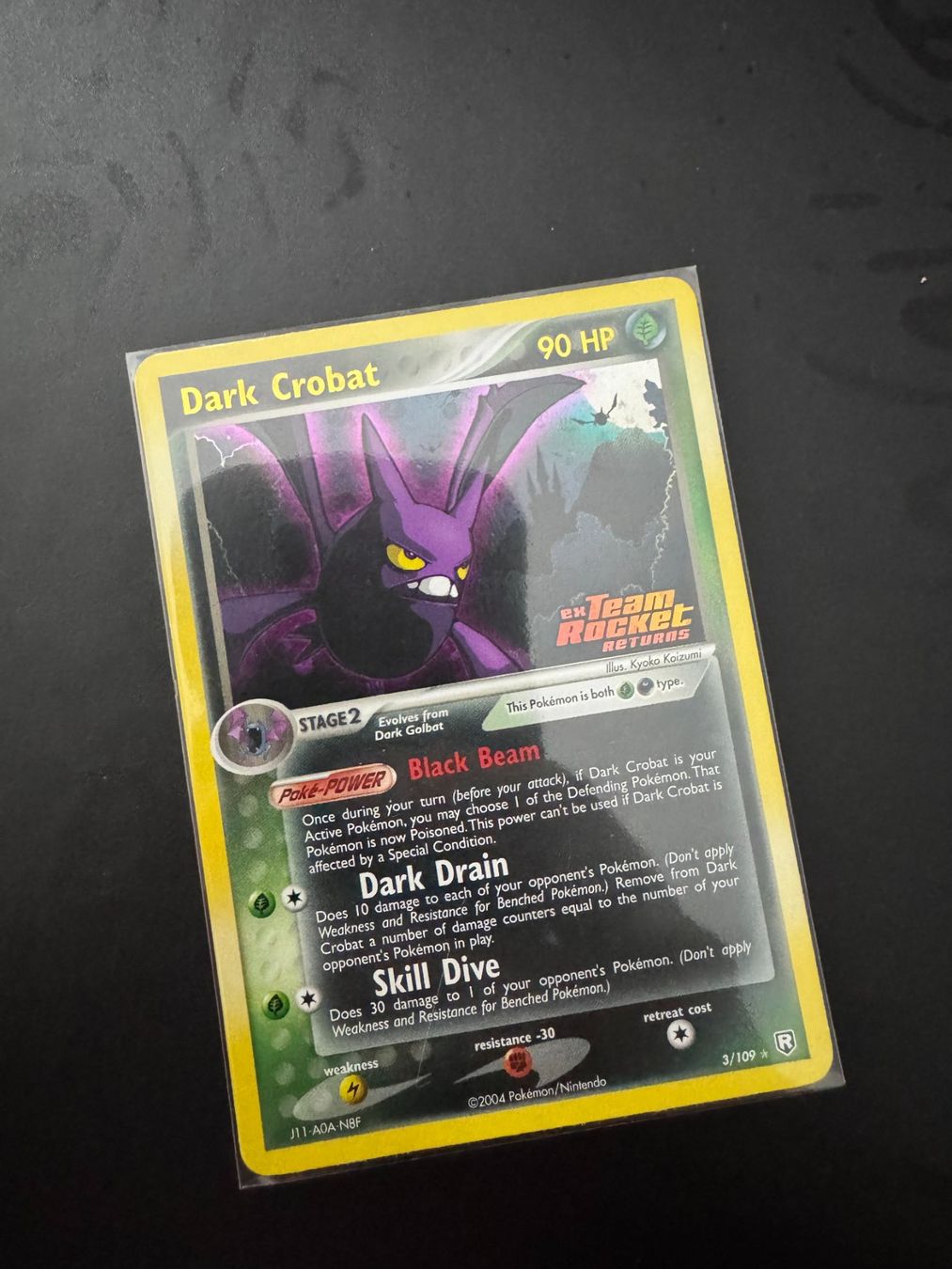 Dark Crobat — ex Team Rocket Returns — Holo (3/109) (Gebraucht) in ...