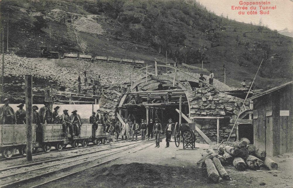 GOPPENSTEIN ENTREE DU TUNNEL TETE SUD Zug | Kaufen auf Ricardo