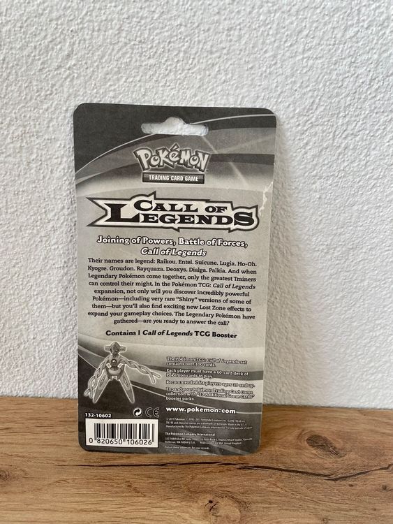 Pokémon Call of Legends Blister Pack, sealed, OVP-ENG (Neu und ...