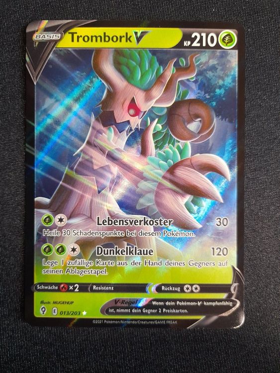Trombork V (Trevenant V) 013/203 (Neu (gemäss Beschreibung)) in ...
