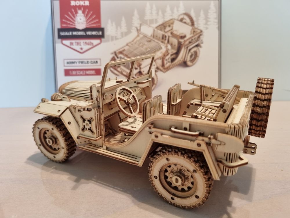 ROKR MC701 Army Field Car 1:18 - zusammengebaut (Gebraucht) in ...