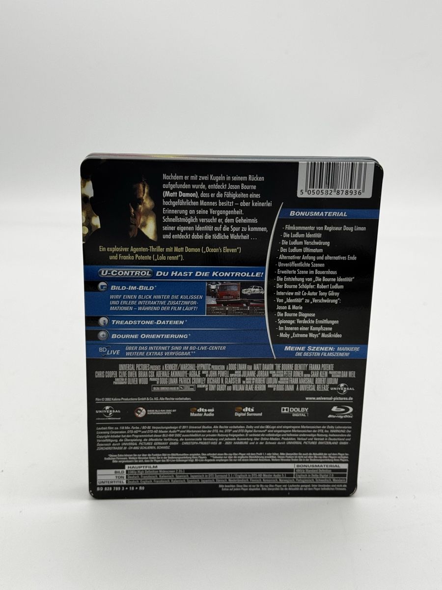 Steelbook – Die Bourne Identität | Blu-ray (Gebraucht) in Kloten für ...