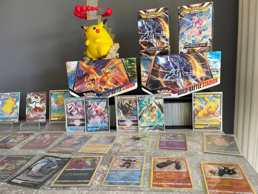 XXXXL Pokemon Karten Sammlung über 1000 Karten // Viele XMAX | Kaufen ...