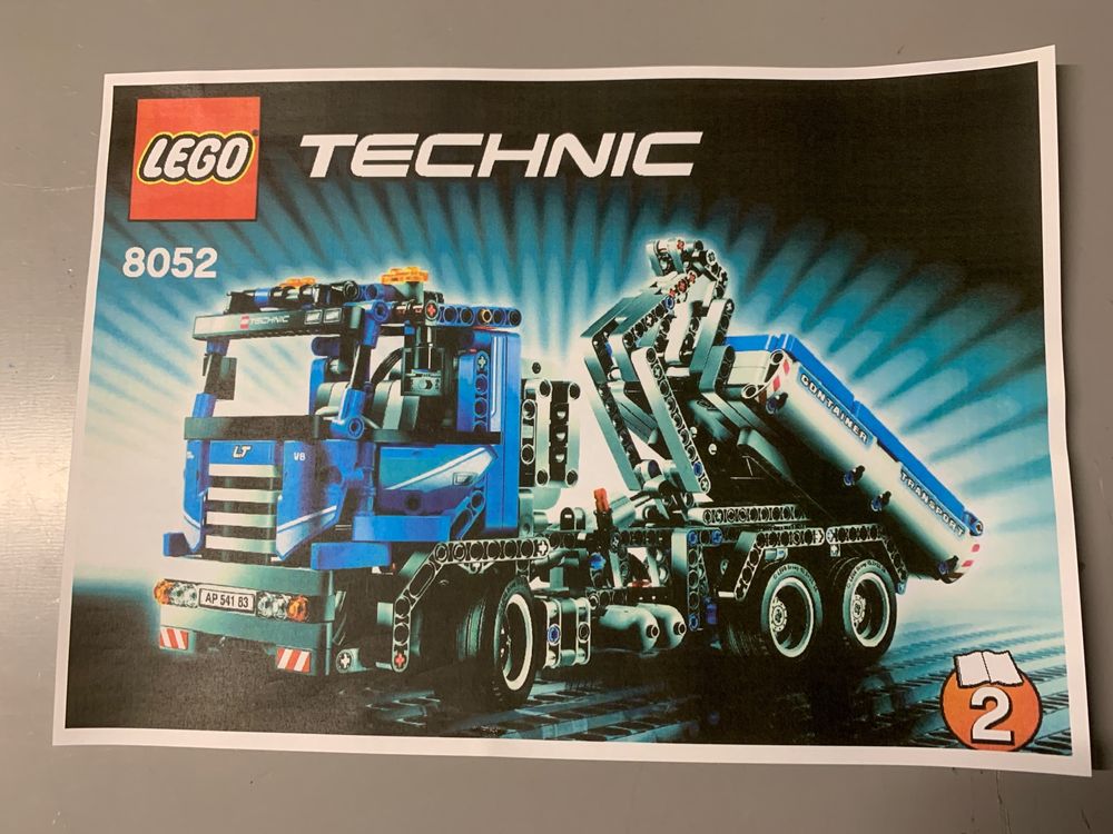 Lego Technic 8052 Container Truck, komplett ab Fr. 1.00. (Gebraucht) in ...