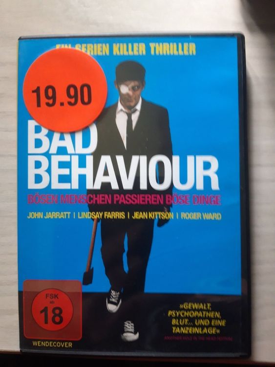 BAD BEHAVIOUR DVD (Gebraucht) in Wetzikon ZH für CHF 1 – mit Lieferung ...