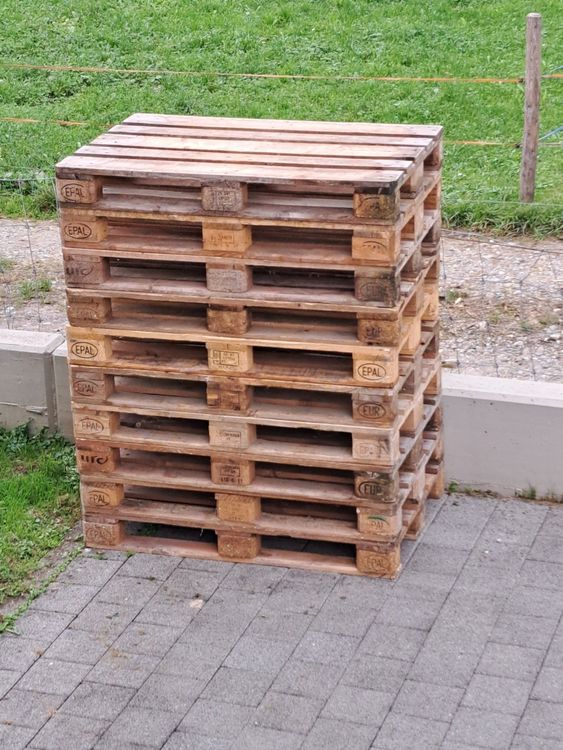 Europaletten 80×120 gebraucht | Kaufen auf Ricardo