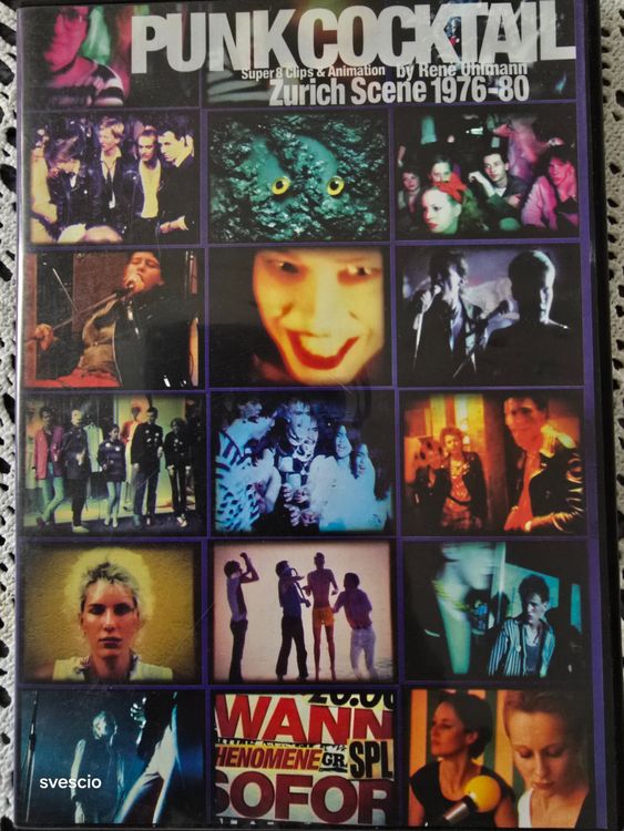 Rarität Punk Cocktail DVD Zürich Szene 1976-80 René Uhlmann (Neu ...