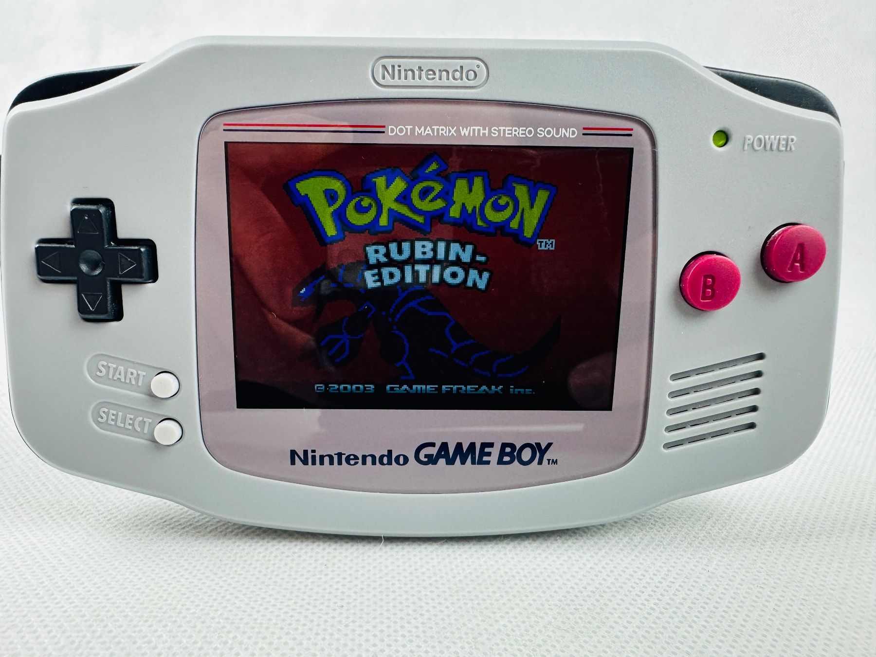 Game Boy Advance Spiel GBA Pokémon Rubin Edition deutsch (Gebraucht) in ...
