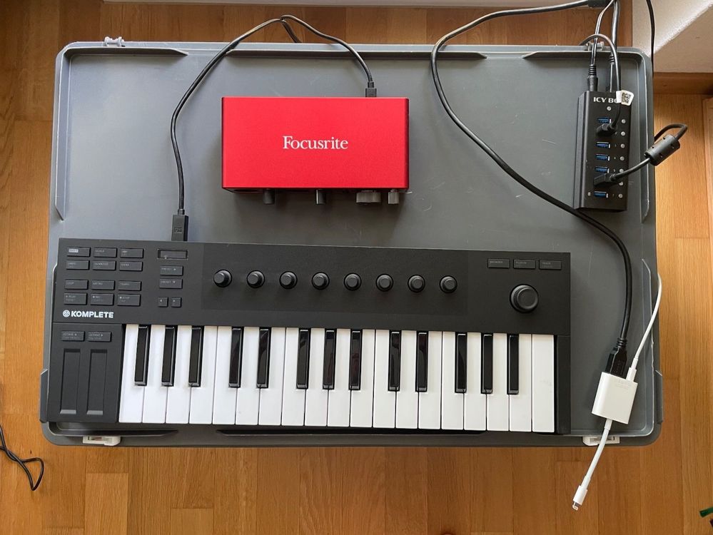 Midi/Audio Setup für iPad (Focusrite Scarlett 2i2 3rd) (Neu (gemäss ...
