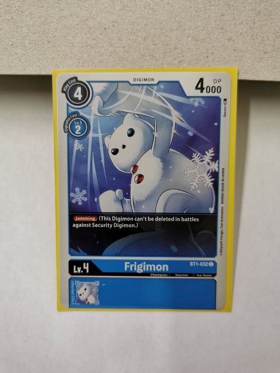 Digimon/Frigimon BT1-032 – Common (Neu (gemäss Beschreibung)) in ...
