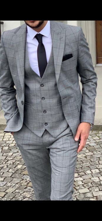 Herren Anzug kariert (Neu (gemäss Beschreibung)) in Lachen SZ für CHF 170 – mit Lieferung auf ...