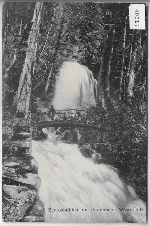 Beatushöhlen am Thunersee - Wasserfall (Gebraucht) in Ettingen für CHF 2 – mit Lieferung auf ...