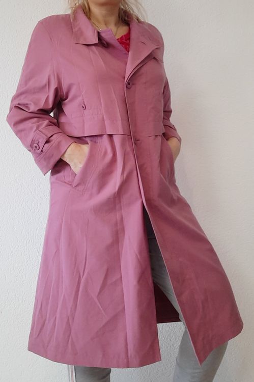 TRENCHCOAT ALTROSA DAMEN GR 19 ENTSP. GR 40-42 vintage 90er | Kaufen ...