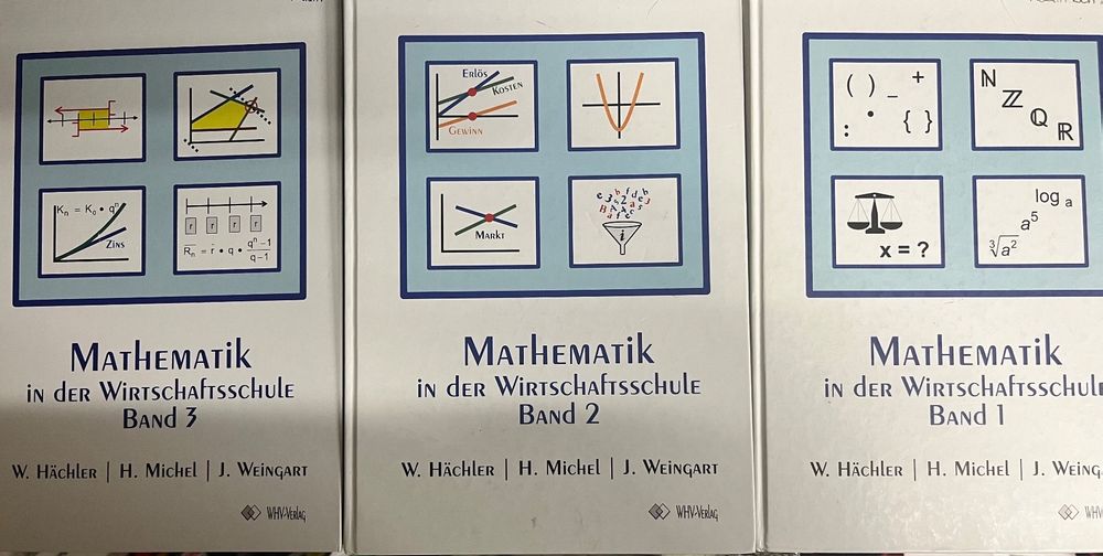 Mathematik in der Wirtschaftsschule Band 1/2/3 | Kaufen auf Ricardo