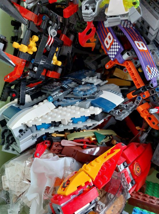 Lego Mix Kiste Box mit diversen Bauteilen - 6 Kg | Kaufen auf Ricardo