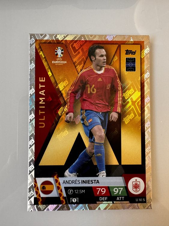 Topps Match Attax ANDRÉS INIESTA Ultimate XI | Kaufen auf Ricardo