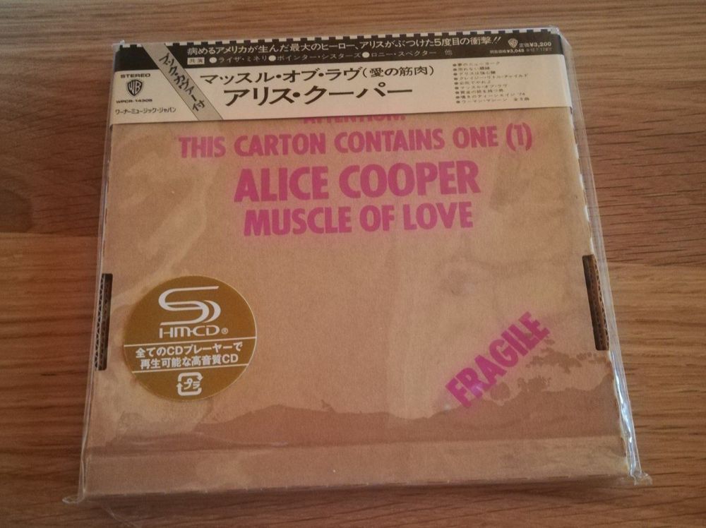 ALICE COOPER - MUSCLE OF LOVE / SHM-CD - NEU | Kaufen auf Ricardo