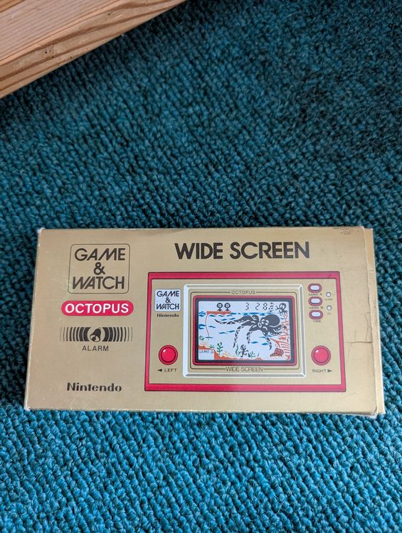 Nintendo Game & Watch Octopus Wide Screen - Top Zustand! | Kaufen auf ...