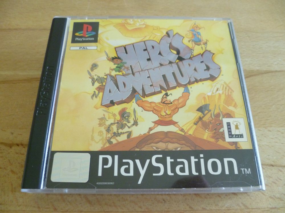 Herc's Adventures - Sony PS1 (Top-Zustand) (Erstausgabe) (Gebraucht) in ...