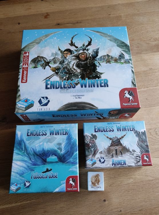 Endless Winter - Kickstarter Brettspiel - plus Erweiterungen (Neu (gemäss Beschreibung)) in für ...