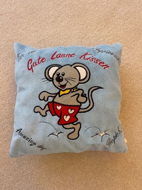 Gute Laune Kissen für Kinder ca. 28x28 cm (Gebraucht) in Aesch ZH für ...