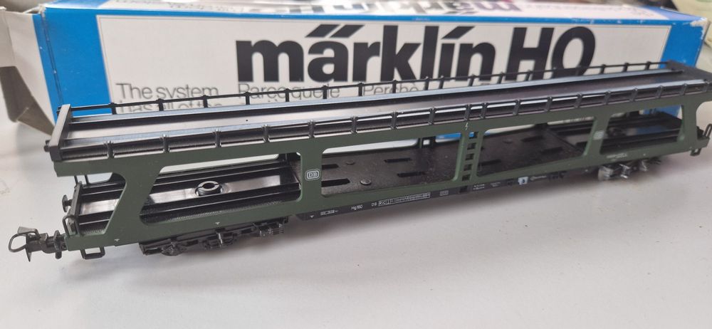 Märklin HO 4084 Deutsche Bahn Reise Autotransportwagen (Neu (gemäss ...