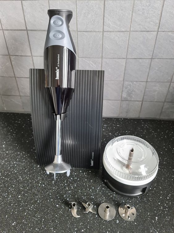 Bamix Set mit Processor, Stativ und 4 Aufsteckteilen (Gebraucht) in ...
