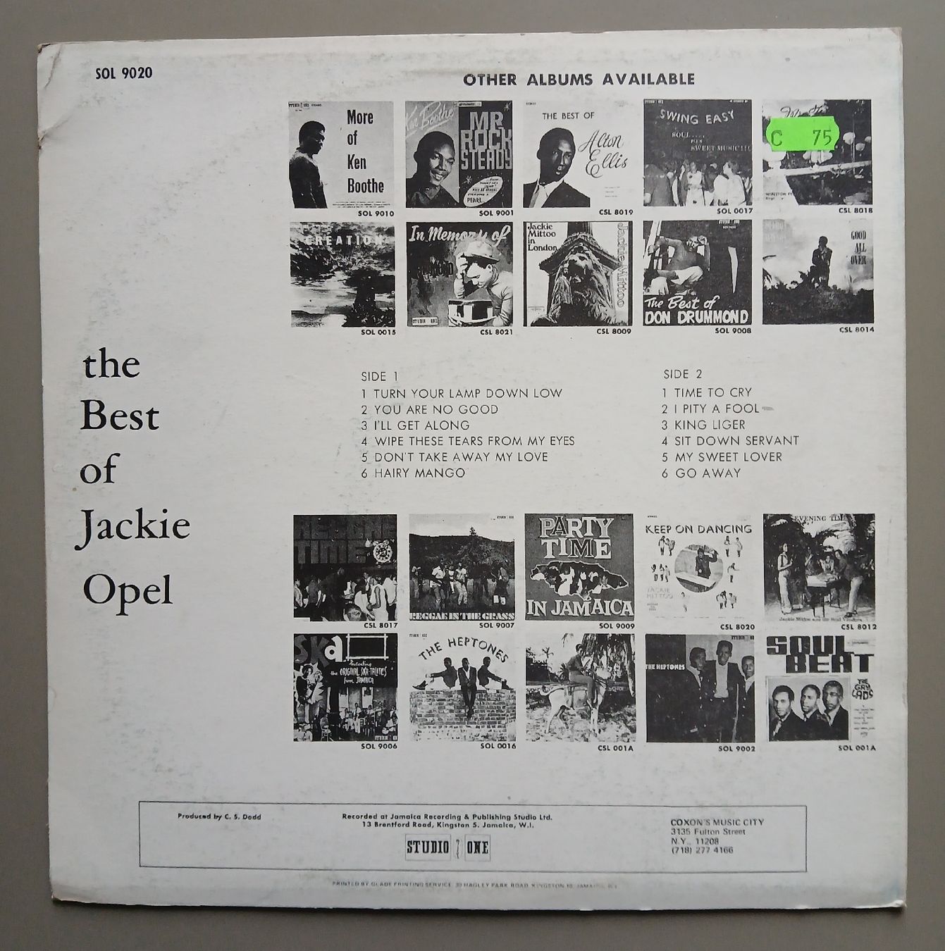 Jackie Opel best of on studio one (Neu (gemäss Beschreibung)) in ...