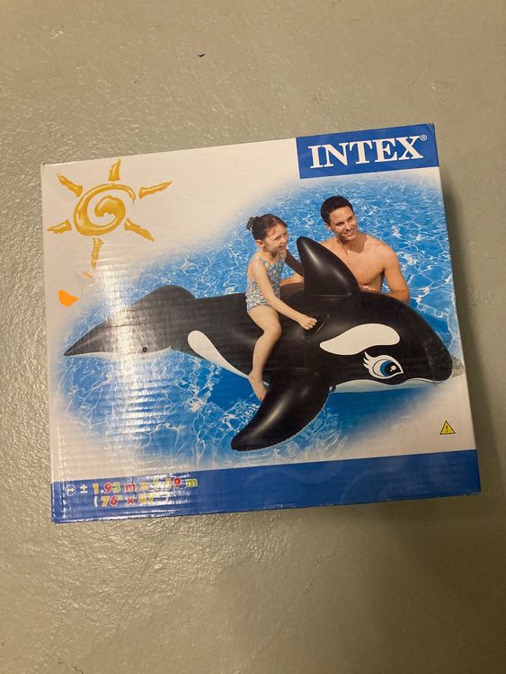 Aufblasbarer Vintage INTEX Orca 2008 (Neu und originalverpackt) in ...