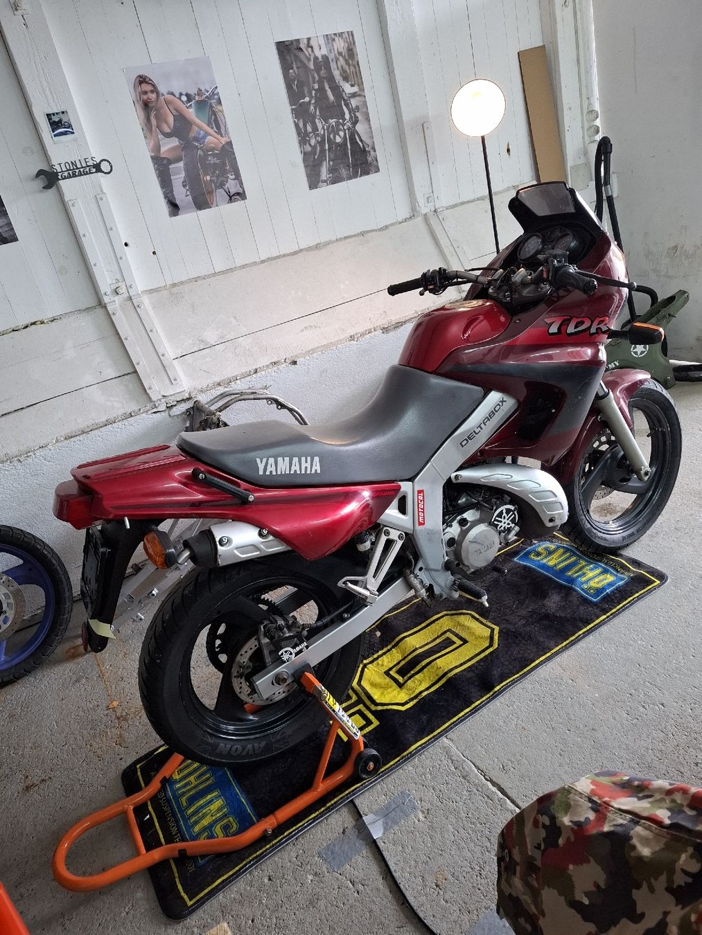 Yamaha TDR 125 rot AB 1.- !!! (Gebraucht) in Rotkreuz für CHF 616 – nur ...