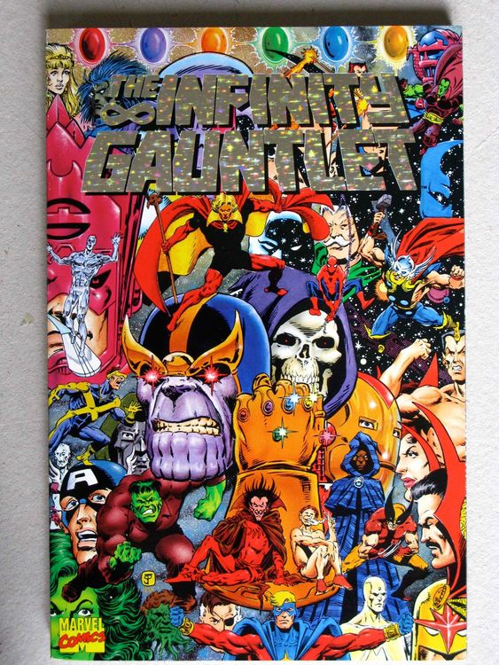 Infinity Gauntlet TPB first print Thanos Warlock Avengers (Gebraucht ...