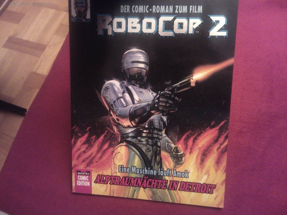 Robocop 2 Comic - Eine Maschine laeuft Amok! Bastei Comic (Gebraucht ...