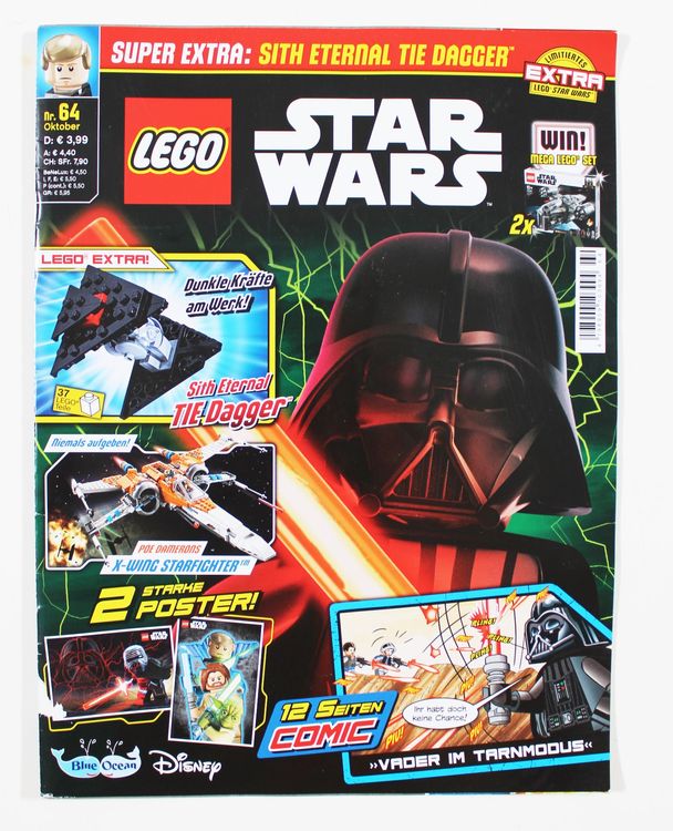 4 LEGO STAR WARS Comics, Quiz & Rätselspass für Kinder Set 2 (Gebraucht ...