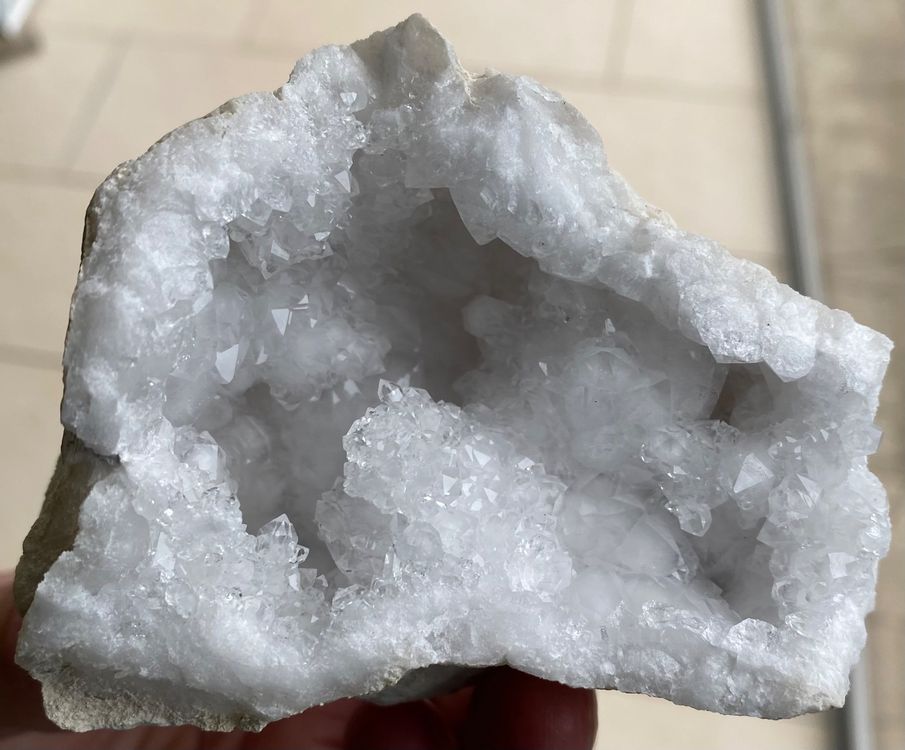 Sehr schöne Quarz Geode | Kaufen auf Ricardo