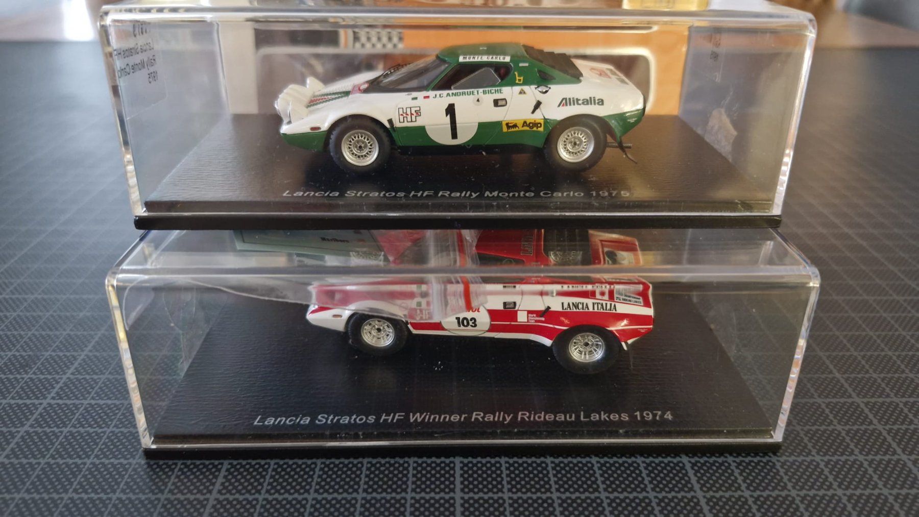 1:43 Lancia Stratos HF Monte Carlo 1975 Alitalia Spark2.Wahl (Defekt ...