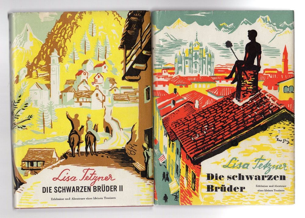 Die Schwarzen Brüder Band 1-2 von Lisa Tetzner 1967 / 1968 (Gebraucht ...