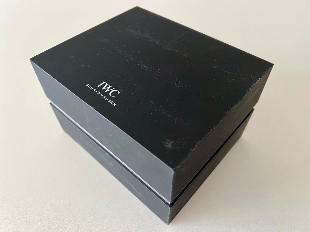 IWC standard black watchbox from the 2000‘s (Gebraucht) in Mont-sur ...