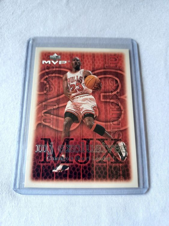 NBA Michael Jordan 1999 MJ Exclusive MVP Card Basketball (Neu (gemäss ...