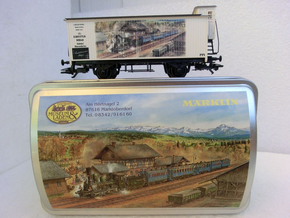 Märklin:König Ludwig in Biessenhofen, Museum, Blechdose (Neu und ...
