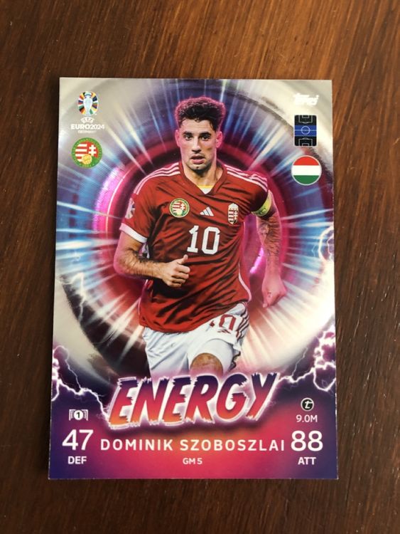 Topps Euro 2024 card energy szoboszlai | Kaufen auf Ricardo