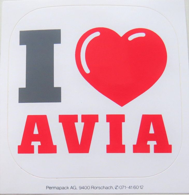 Sticker AVIA Benzin (Neu (gemäss Beschreibung)) in Ettingen für CHF 0.9 ...