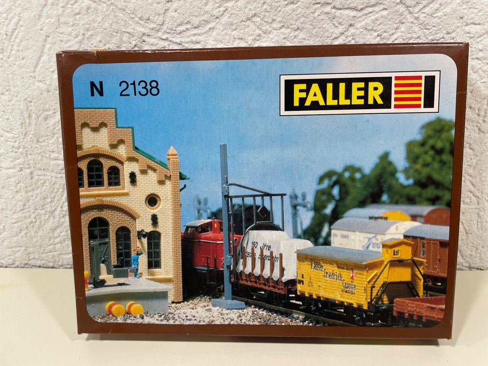 Faller 2138 Set Wasserkran, Rohrblasgerät, Lademaß, Neu | Kaufen auf ...