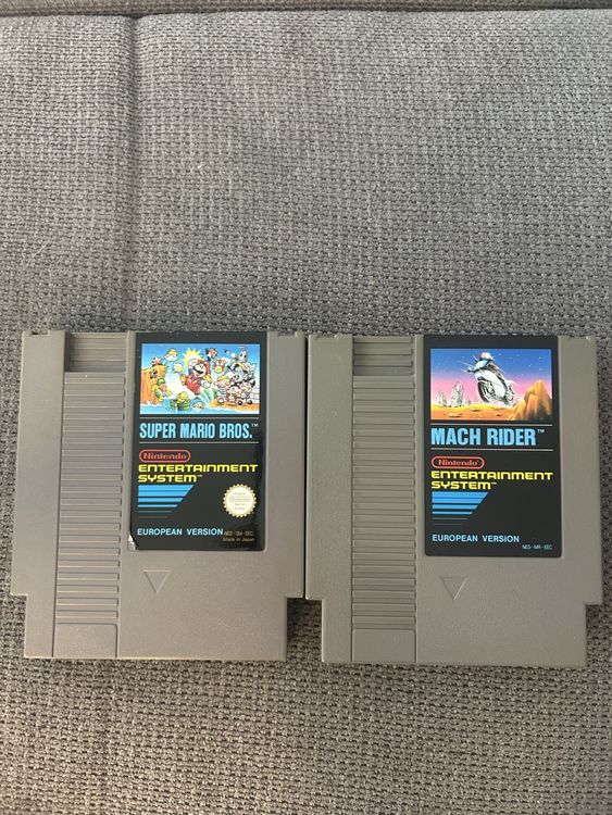 Super Mario Bros und Mach Rider für Nes (Gebraucht) in Oftringen für ...