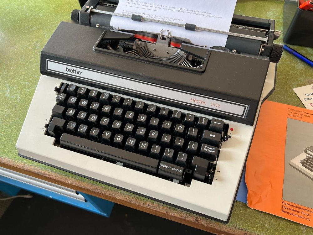 Brother Schreibmaschine 3912 | Kaufen auf Ricardo
