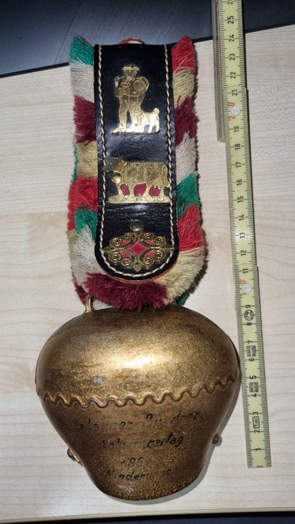 Glocke Glarner -Bündner Schwingtag 1967 Niederurnen (Gebraucht) in Weesen für CHF 35 – mit ...