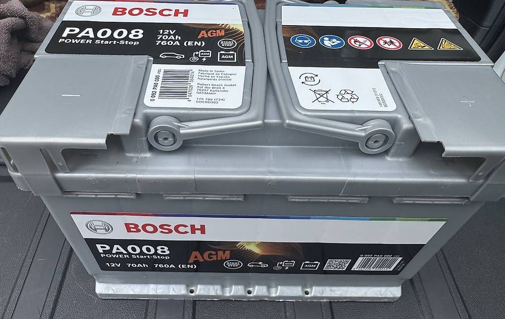 Batterie Bosch Powerline EFB 70Ah/760A mit Garantie (Neu und ...