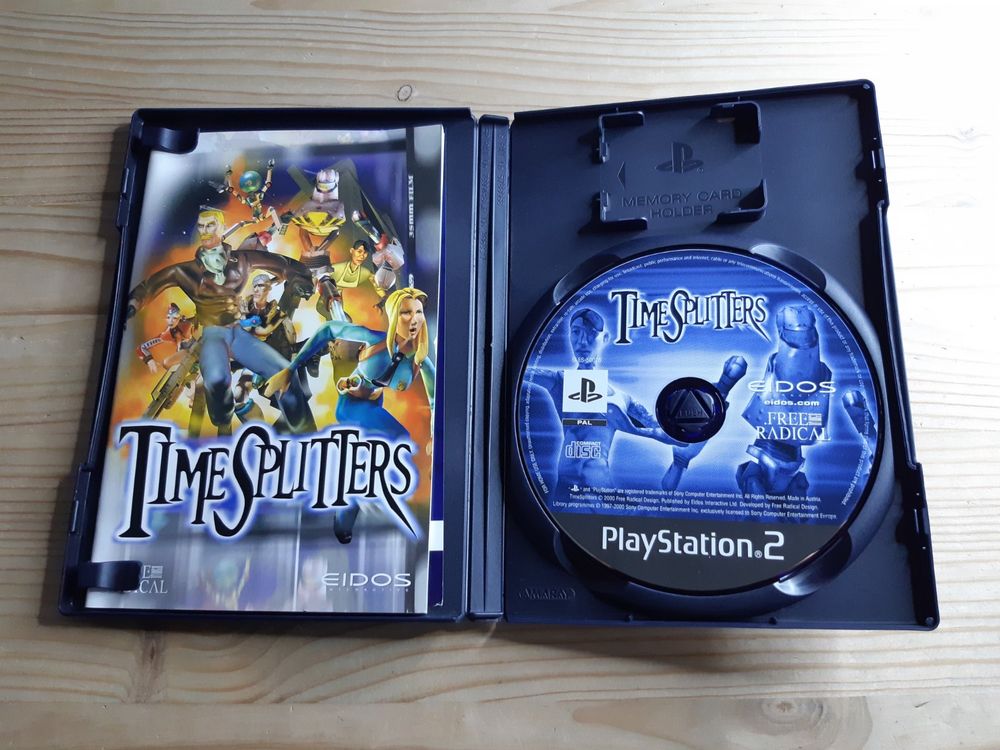 TimeSplitters / Time Splitters 1 - Deutsch - PS2 (Gebraucht) in ...