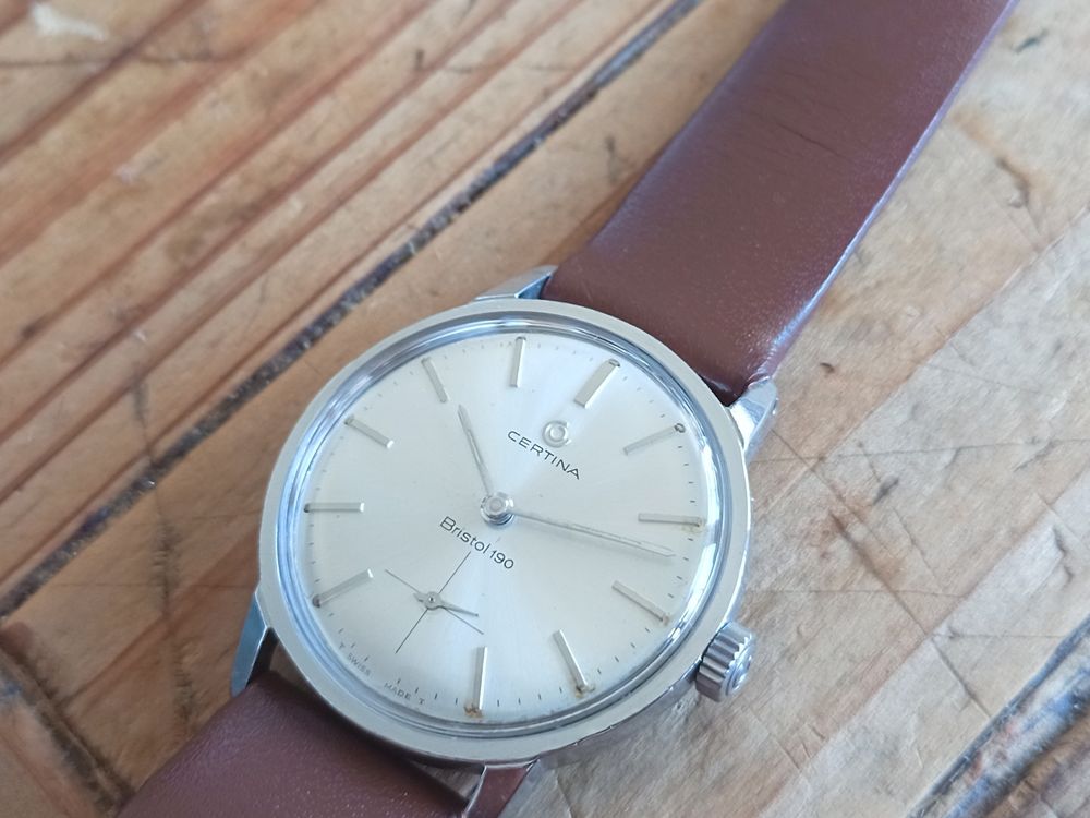 Certina Bristol 190 Handaufzug 1970 | Kaufen auf Ricardo